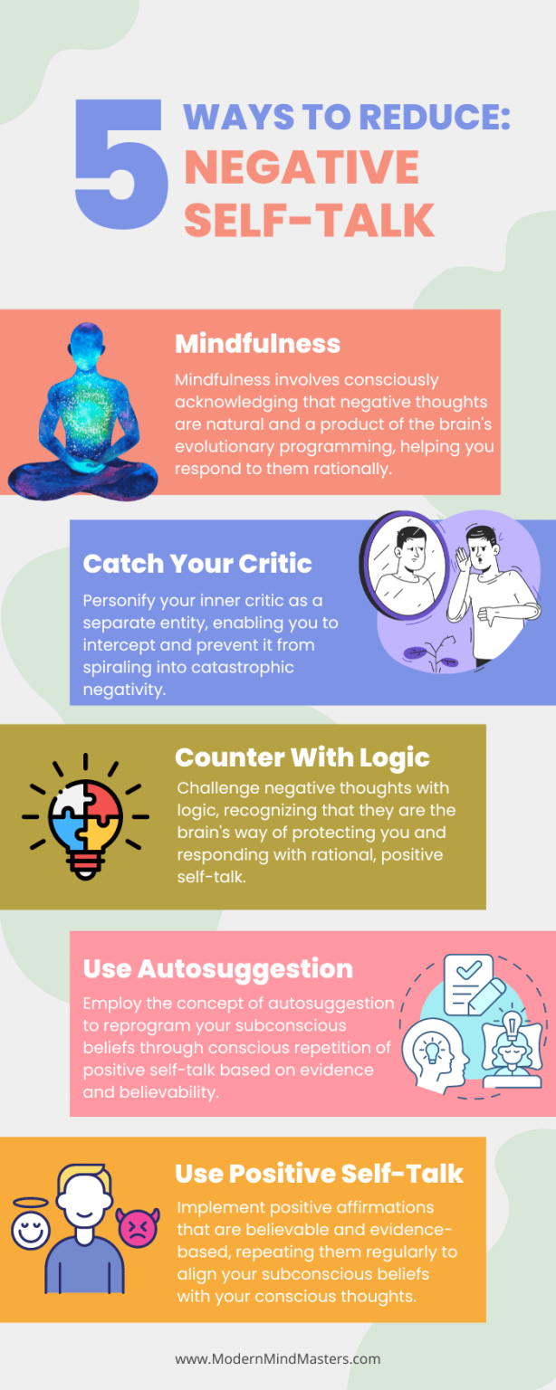 How to Reduce Negative Self-Talk and Reframe Your Mindset